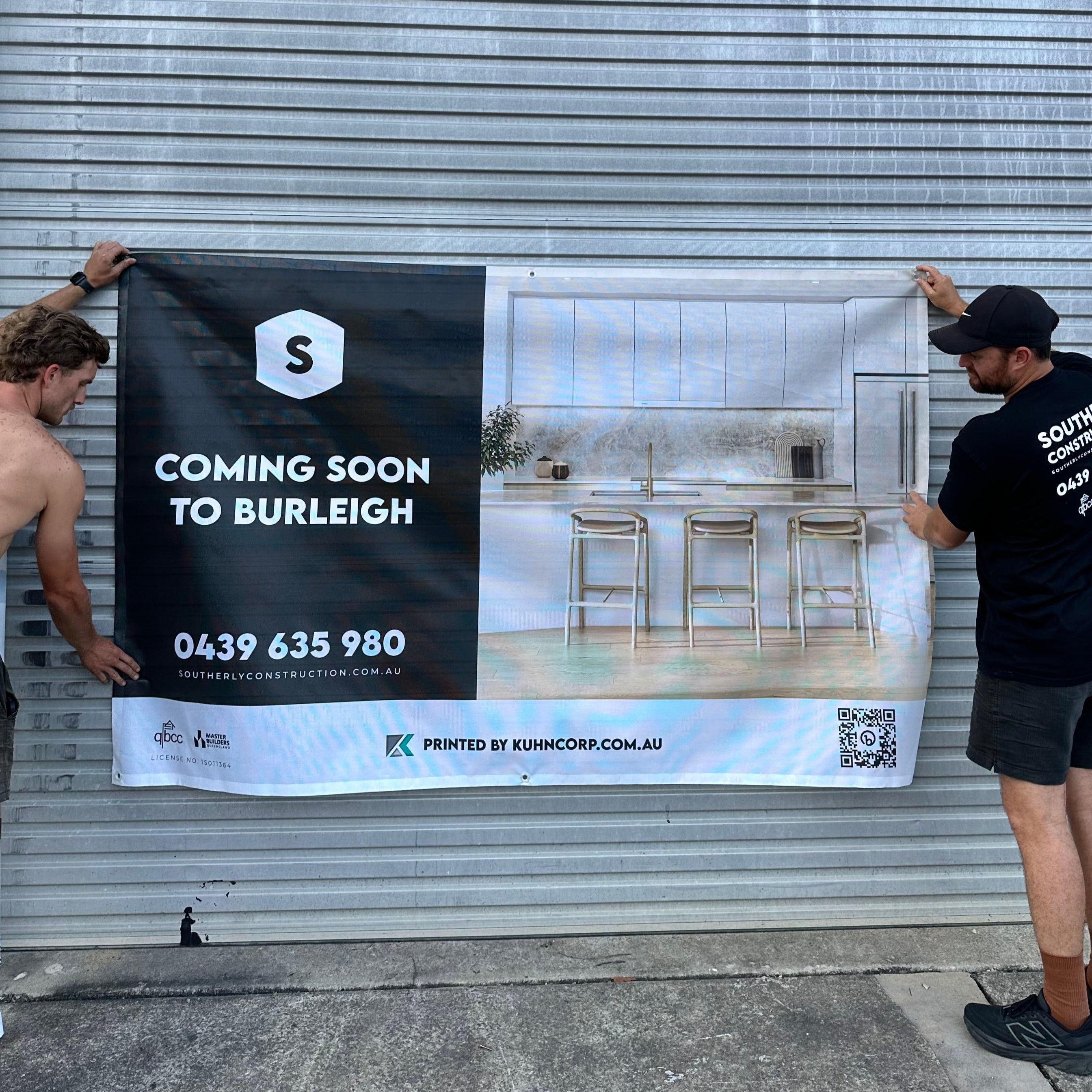 Custom Printed Temporary Fence Mesh Banners 2300 x 1500 or By The Roll ...