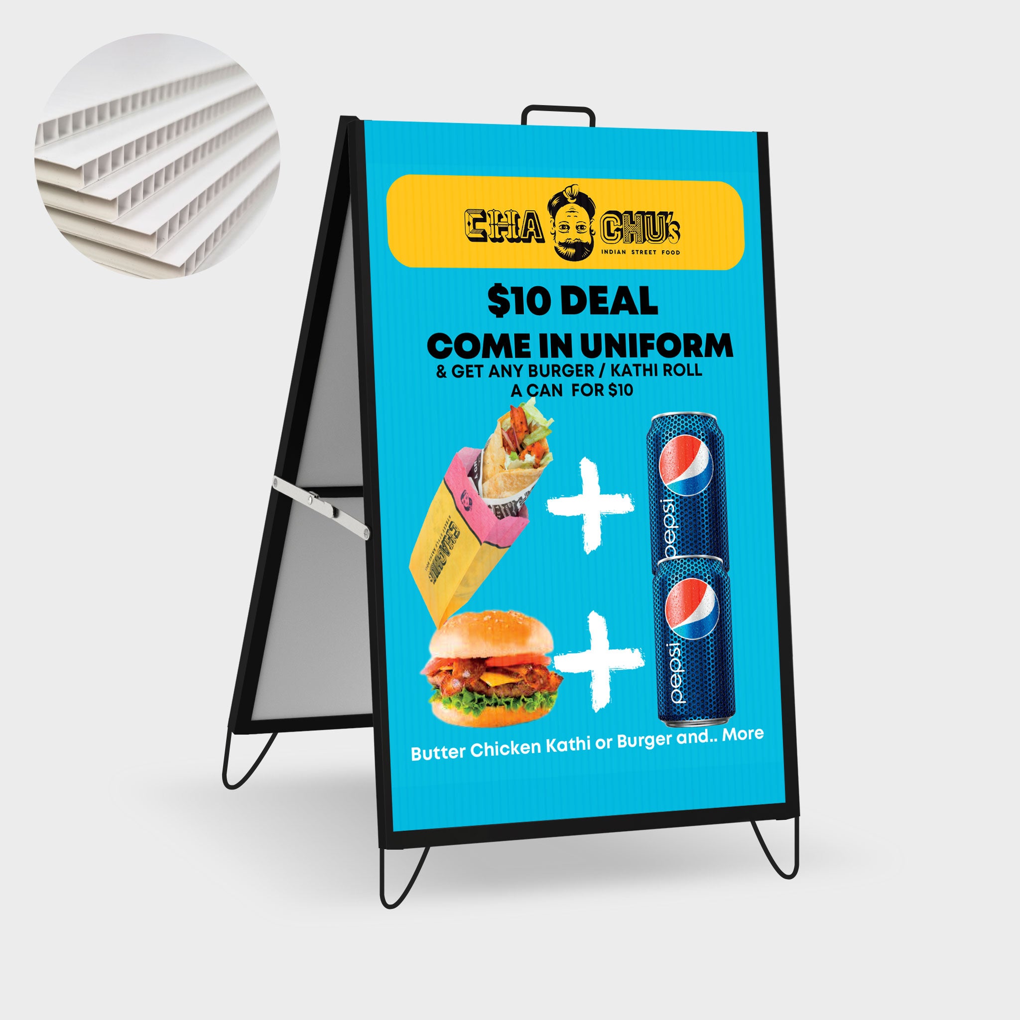 Custom printed Corflute Signs & Posters Order online Fast Australia ...
