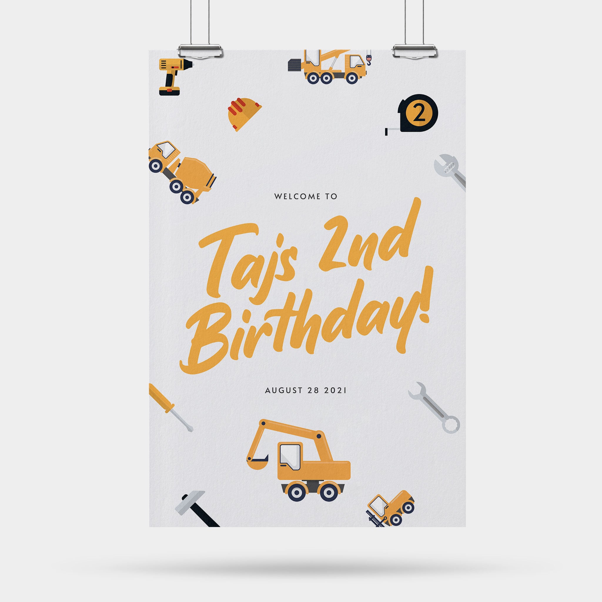 Birthday Party Corflute Signs and Posters | Fast Printing from Brisbane ...