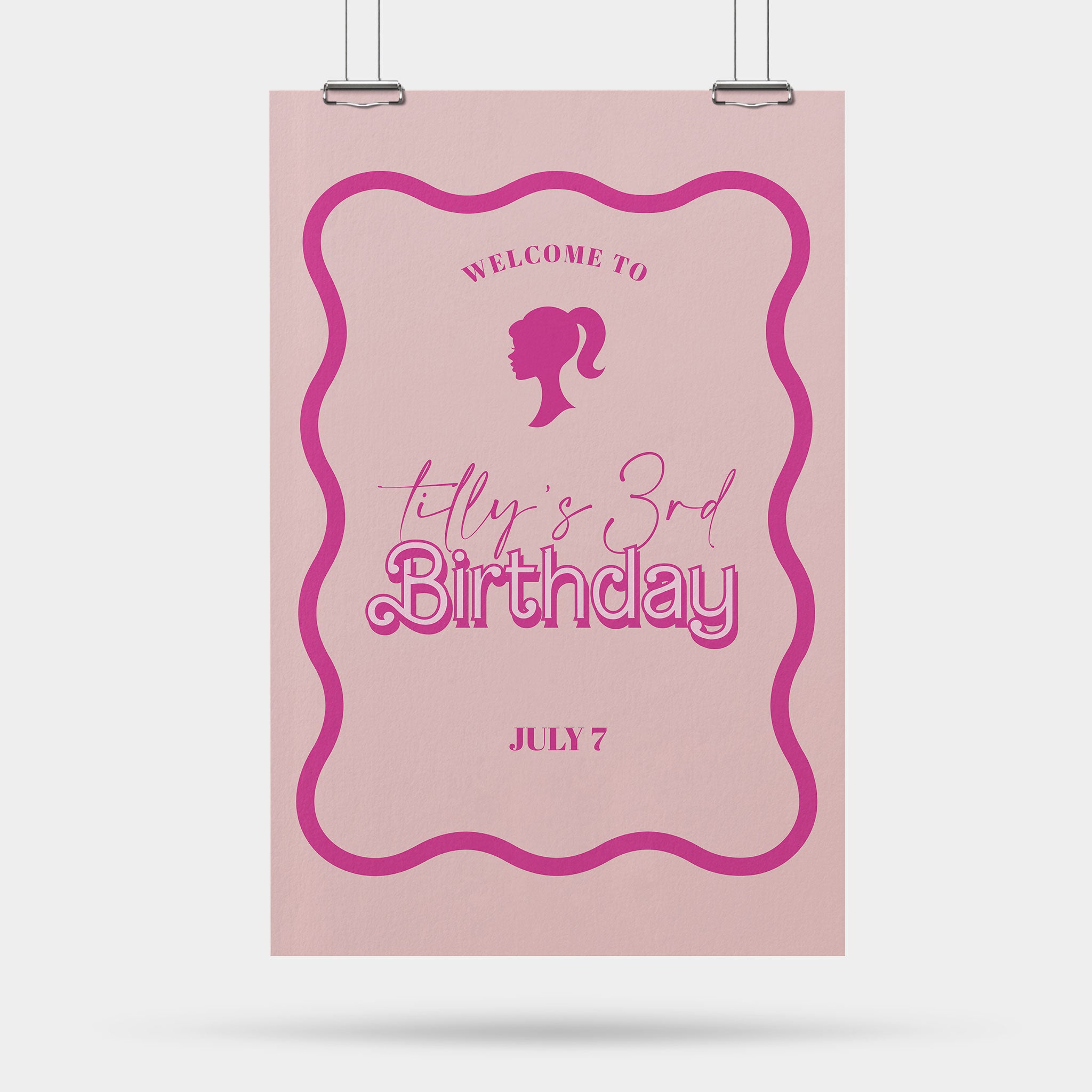 Birthday Party Corflute Signs and Posters | Fast Printing from Brisbane ...