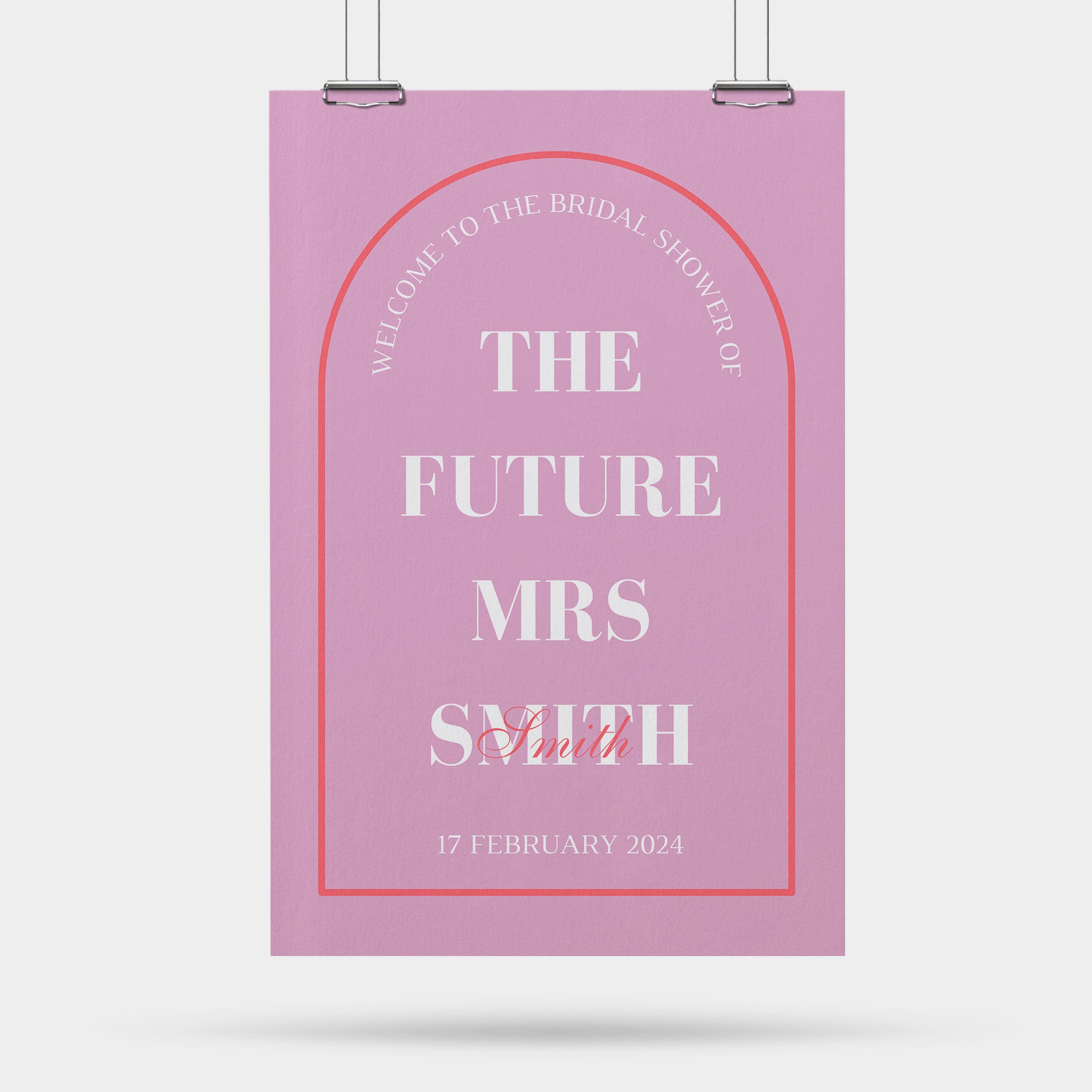 Custom Printed Hens Party Signs - Bridal Shower / Bachelorette Party ...