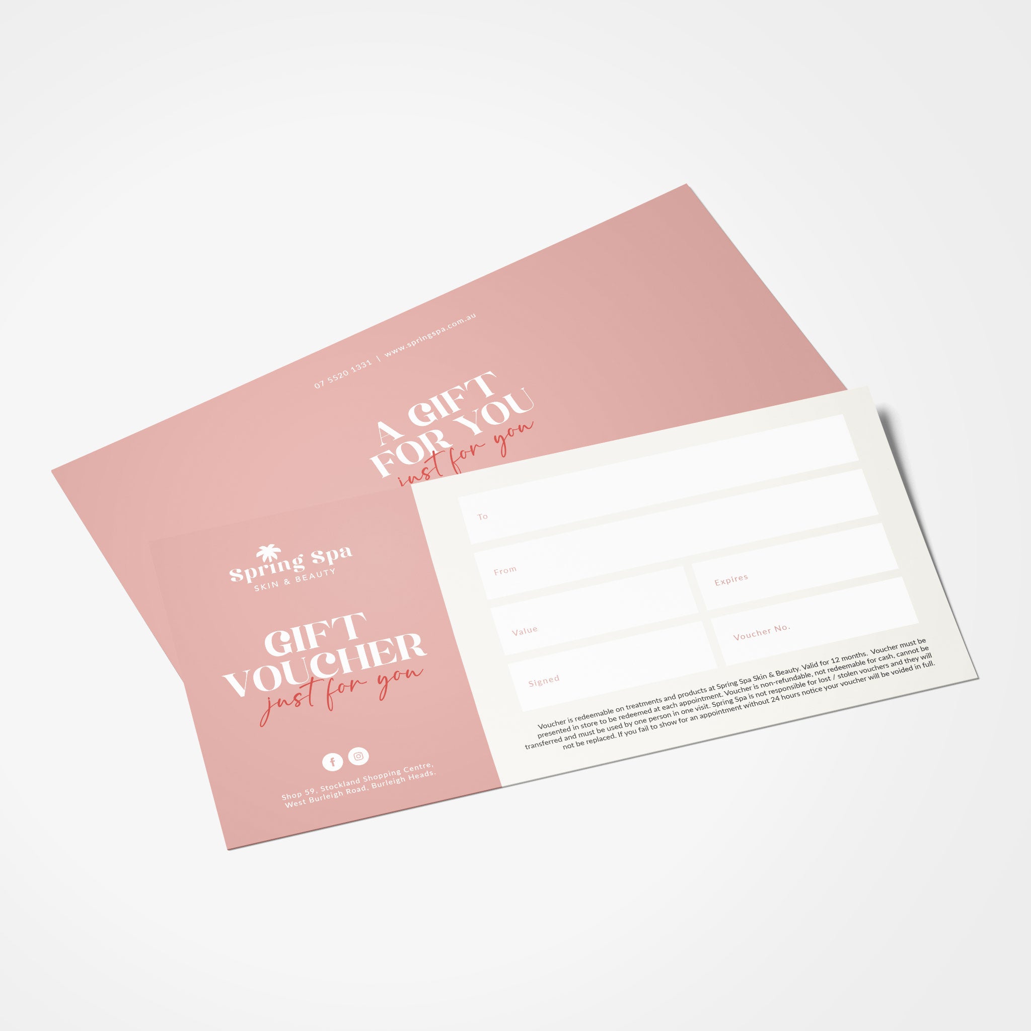 Gift Voucher DL Flyers Custom Printing | Printed Flyers Brochures ...