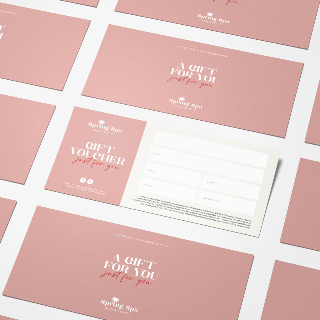 Gift Voucher DL Flyers Custom Printing | Printed Flyers Brochures ...